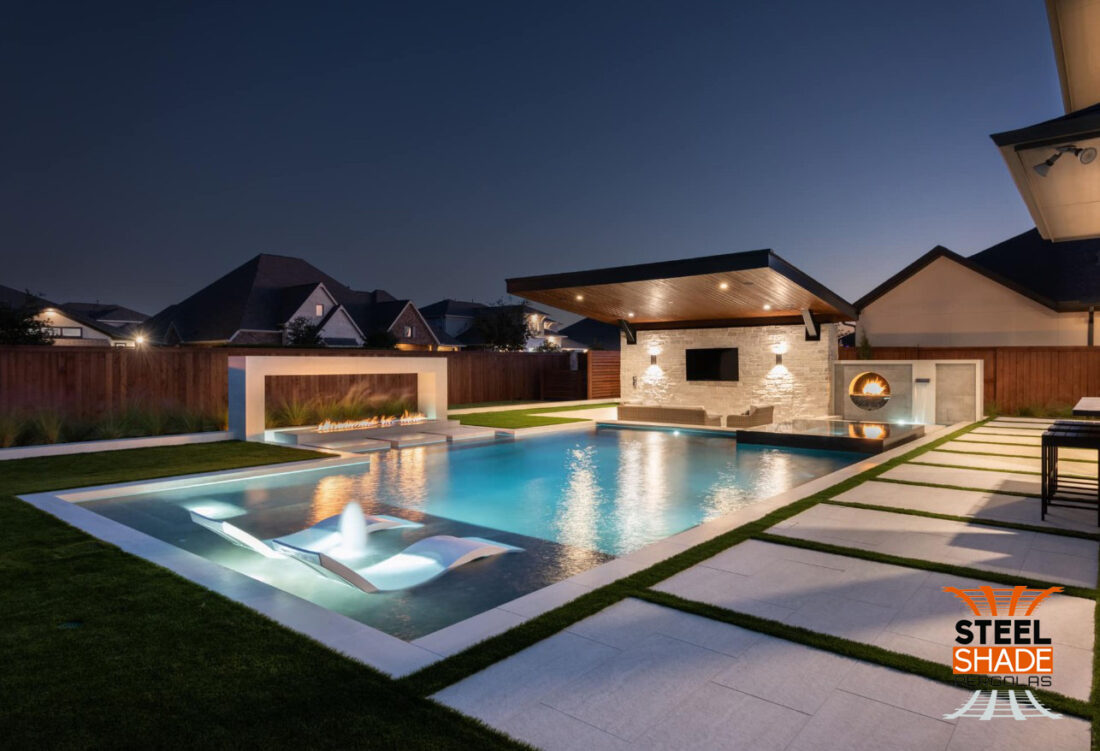 Enhancing Your Outdoor Space with Steel Shade Pergolas